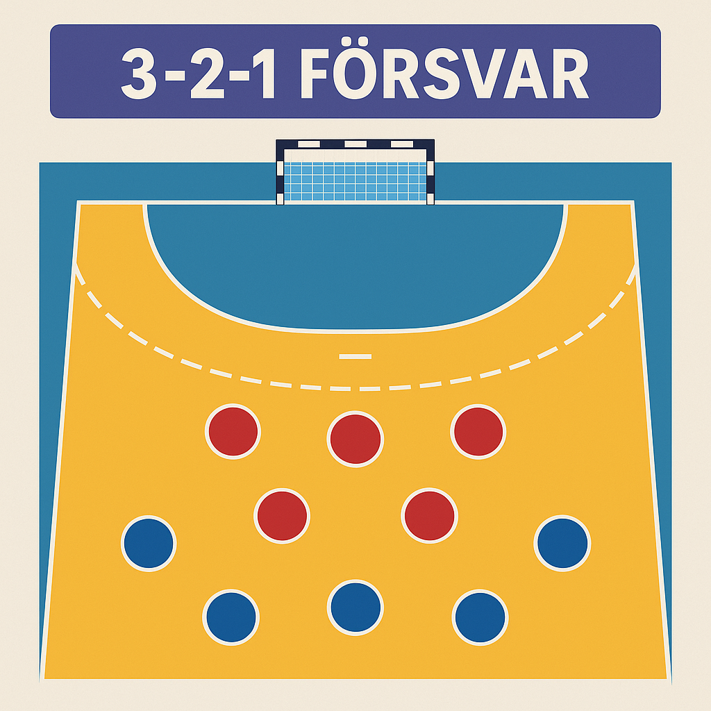 3-2-1 Försvar Handboll – Så fungerar det & när det används - Allt om ...